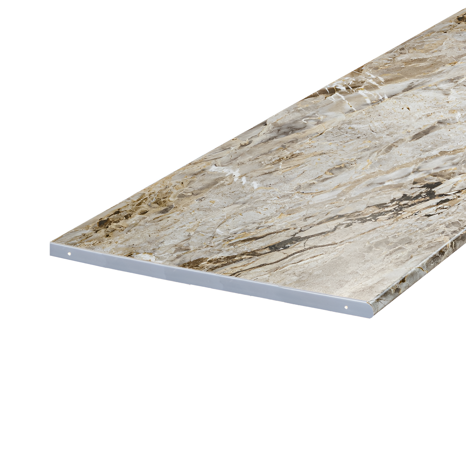 Столешница для кухни Скиф 85х60x2,6см с торцевыми планками. Цвет - Версаль