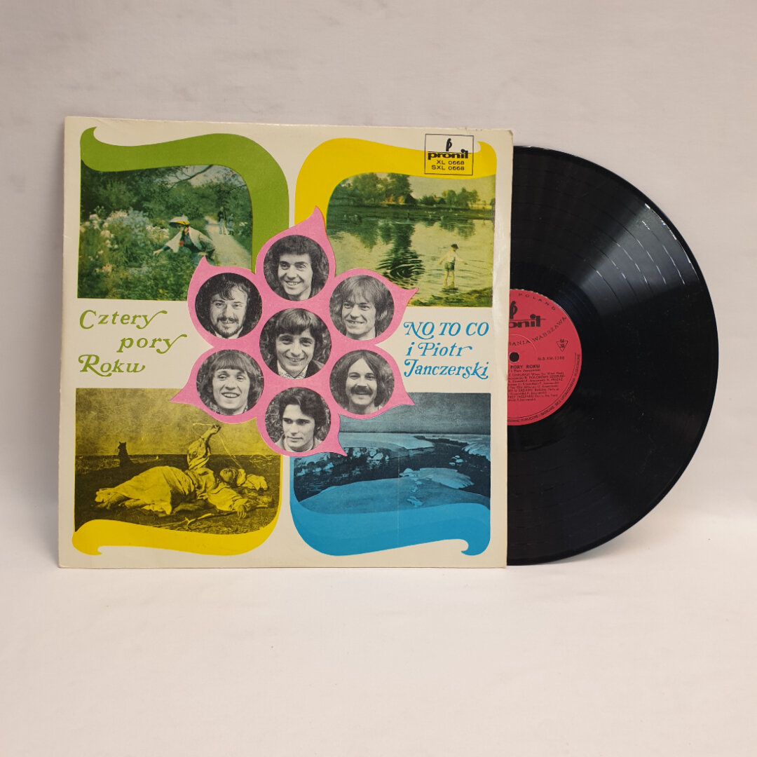 Пластинка виниловая Польша 33 оборота Четыре сезона рока, 1970 года, винтажная