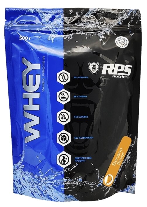 Сывороточный протеин RPS Nutrition Whey Protein - 500 г, банан