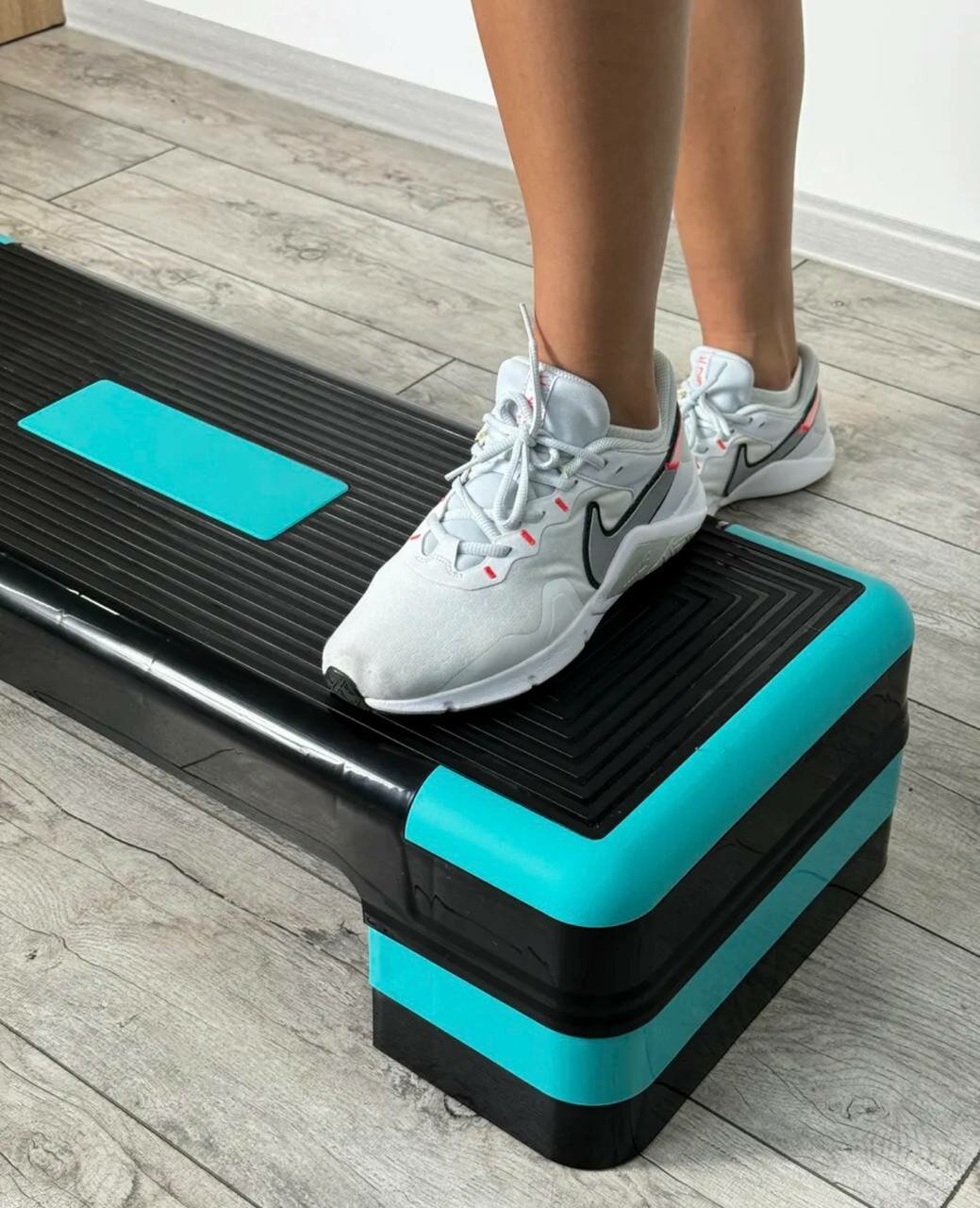 Степ-платформа, для фитнеса, аэробики, 90см, 3 уровня, нагрузка до 150 кг