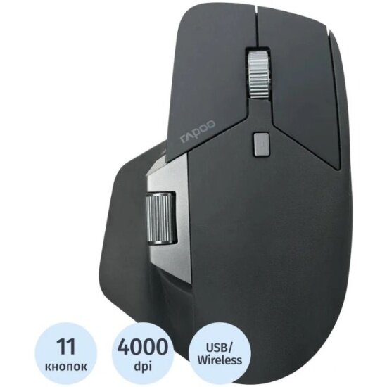 Мышь Rapoo MT760-BL (12918), черный