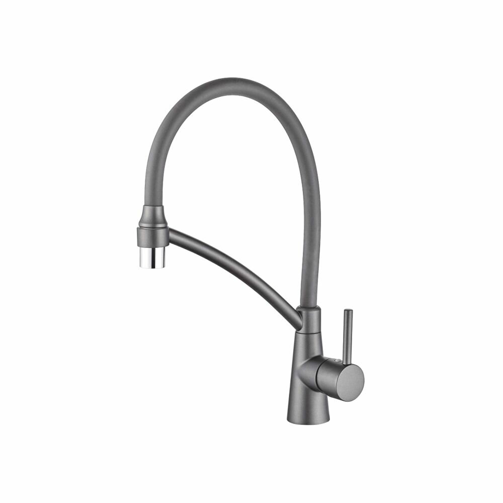 Смеситель для кухни с гибким изливом и душем Ledeme L4399D-12