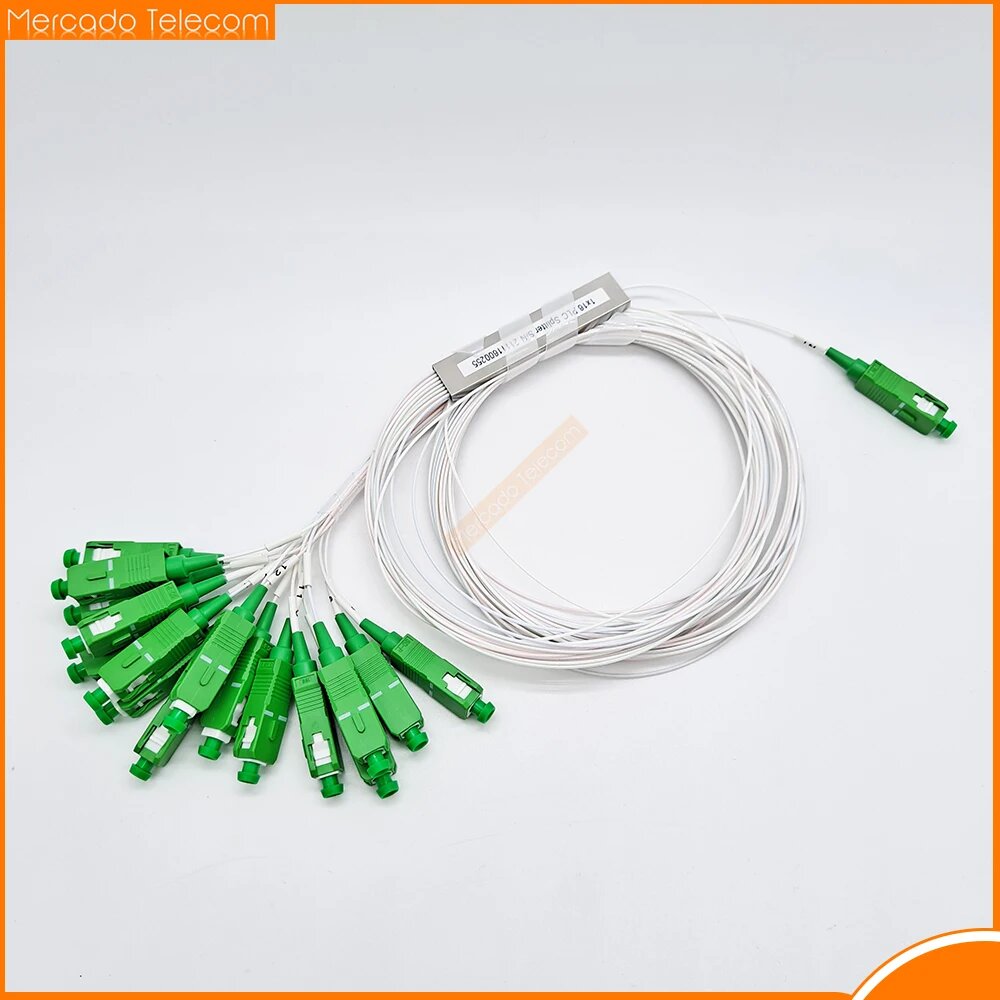 Оптоволоконный разветвитель 1x16 SC/APC, 1 м