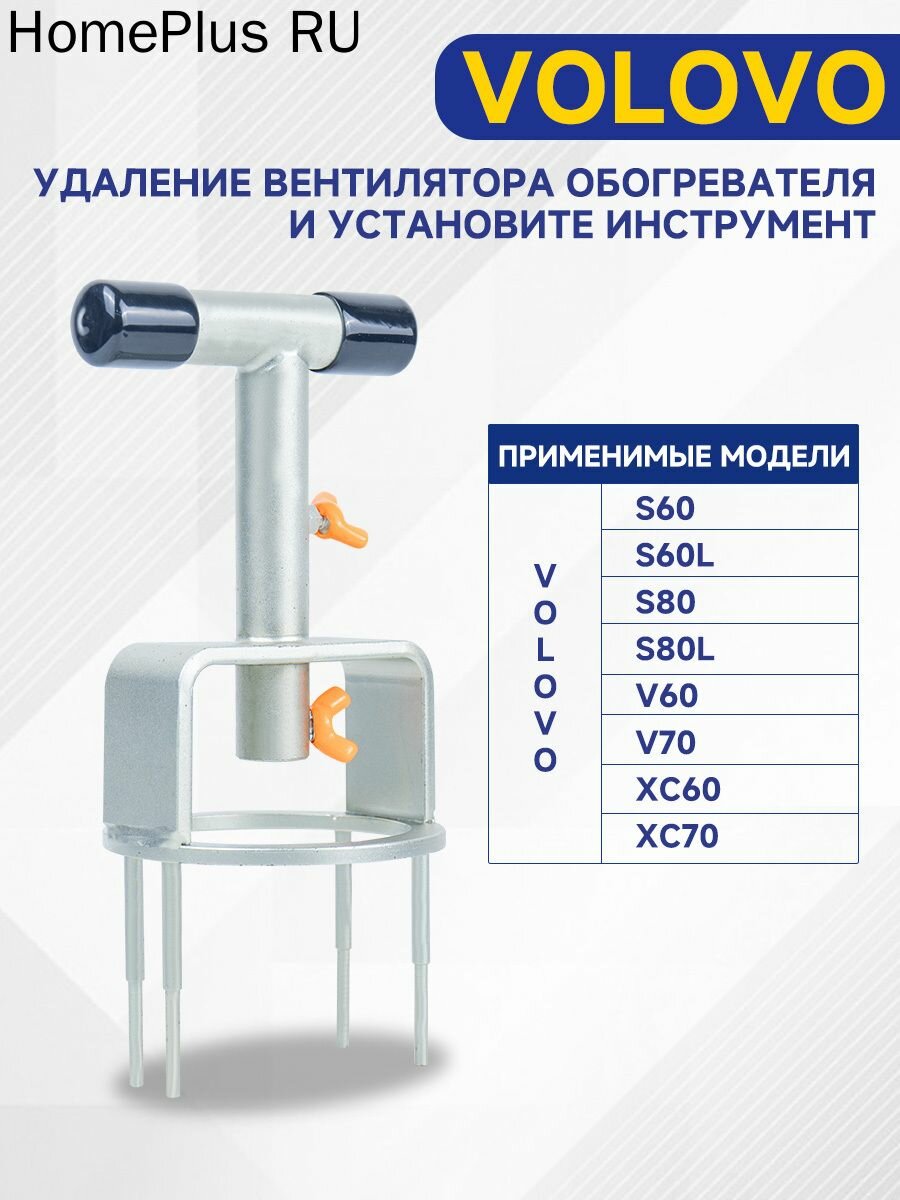 Инструмент для снятия и установки электродвигателя вентилятора отопителя Masdsi для автомобилей Volvo S60 S80 V70 XC60 Land Rover, инструмент для разборки и ремонта автомобилей.