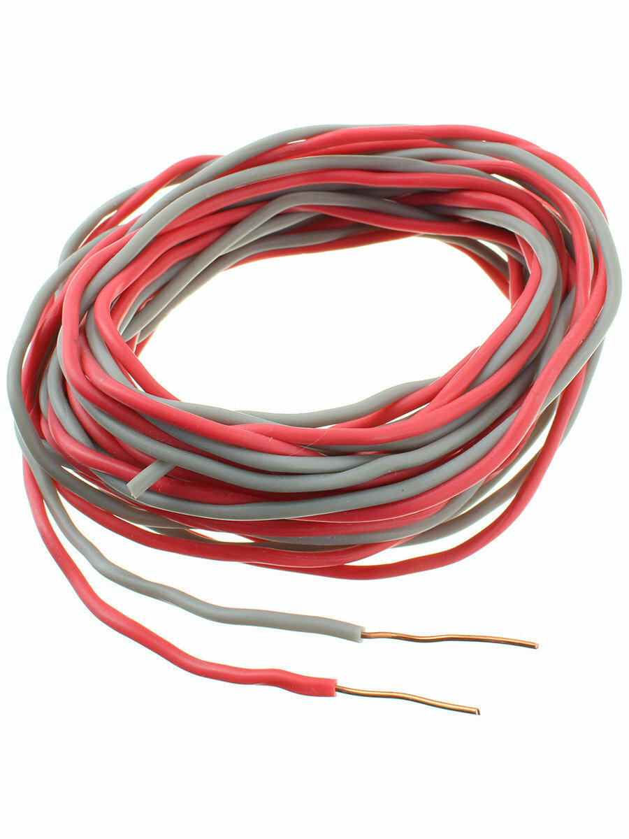 Провод монтажный 0,75мм2 2 шт по 3 метра