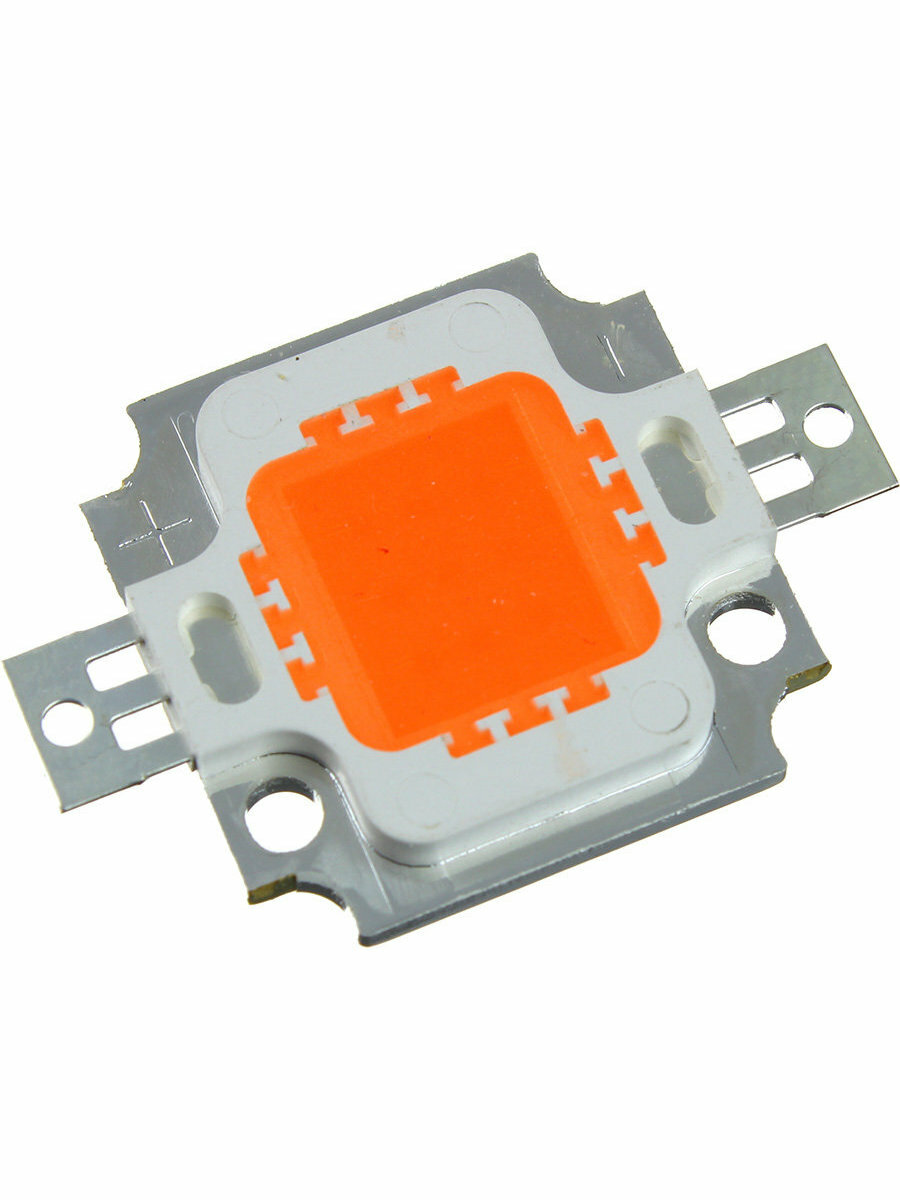 Светодиодная матрица, для фитоламп, 10W, 12V, 20x20мм, 3.2мм