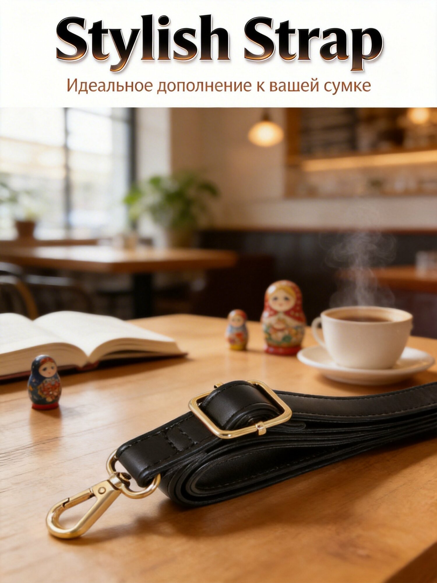 Регулируемый ремень для сумки, плечевой ремень из искусственной кожи PU 70-130 см ширина 2 см сменный аксессуар