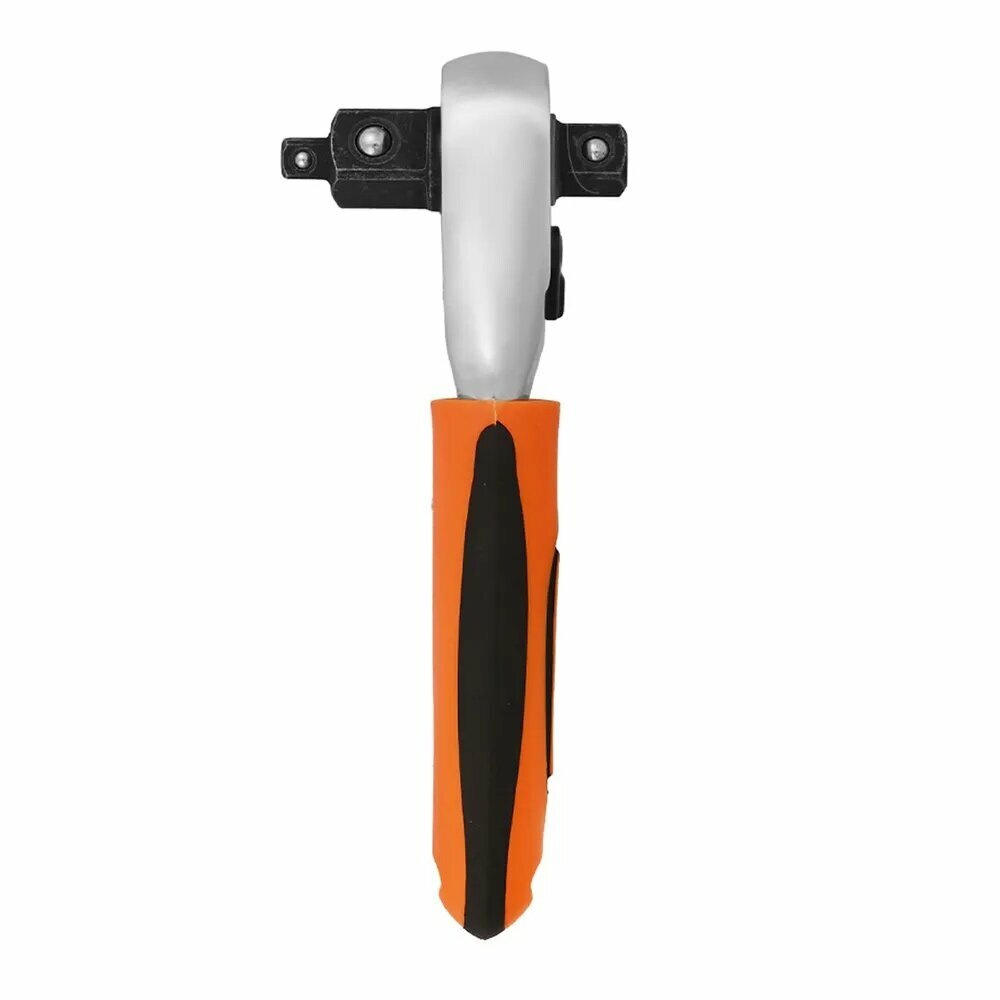 3-в-1 трещоточный ключ 1/4" 3/8" реверсивный гаечный