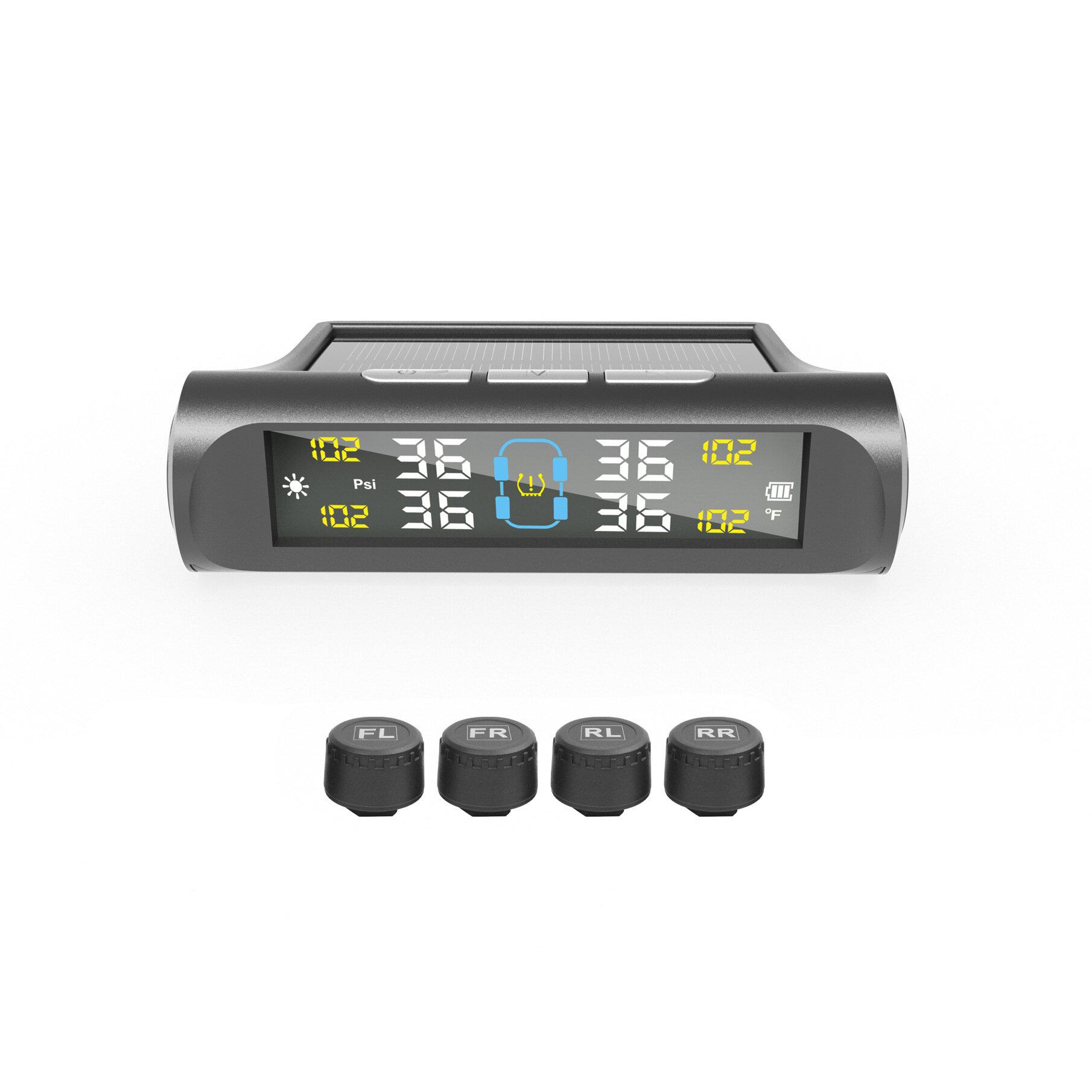Внешний датчик TPMS для автомобилей, русская версия, система мониторинга давления и температуры в шинах