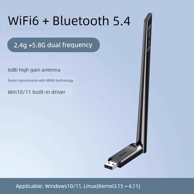 Bluetooth-адаптер Greenlink 5.4 принимает USB-модуль, настольный передатчик компьютера, подключение без драйверов,