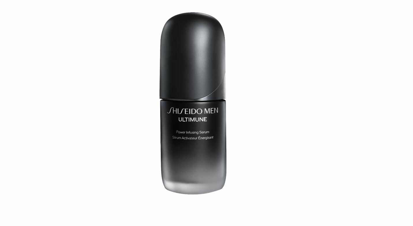 Shiseido Men Ultimune Power Infusing Serum - Восстанавливающая сыворотка для лица с пептидами, 50 мл
