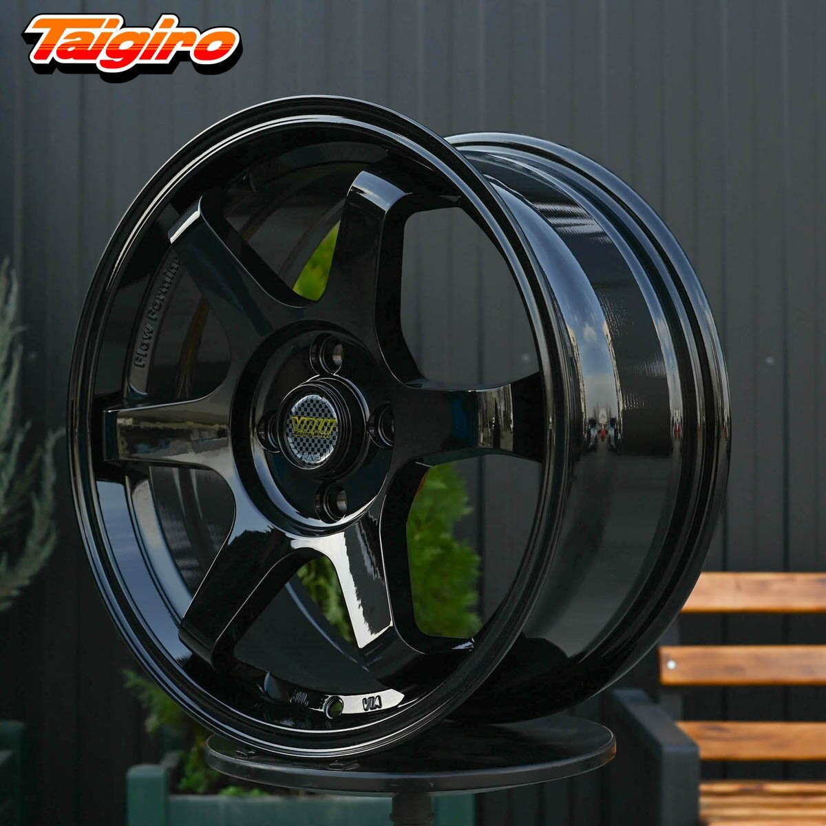 Комплект дисков R16 Taigiro Street 7.0J ET35 4*100 Черный (K058)