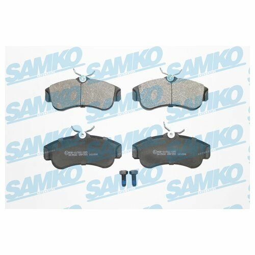Колодки тормозные дисковые Samko 5SP355 для Nissan Almera II, Primera