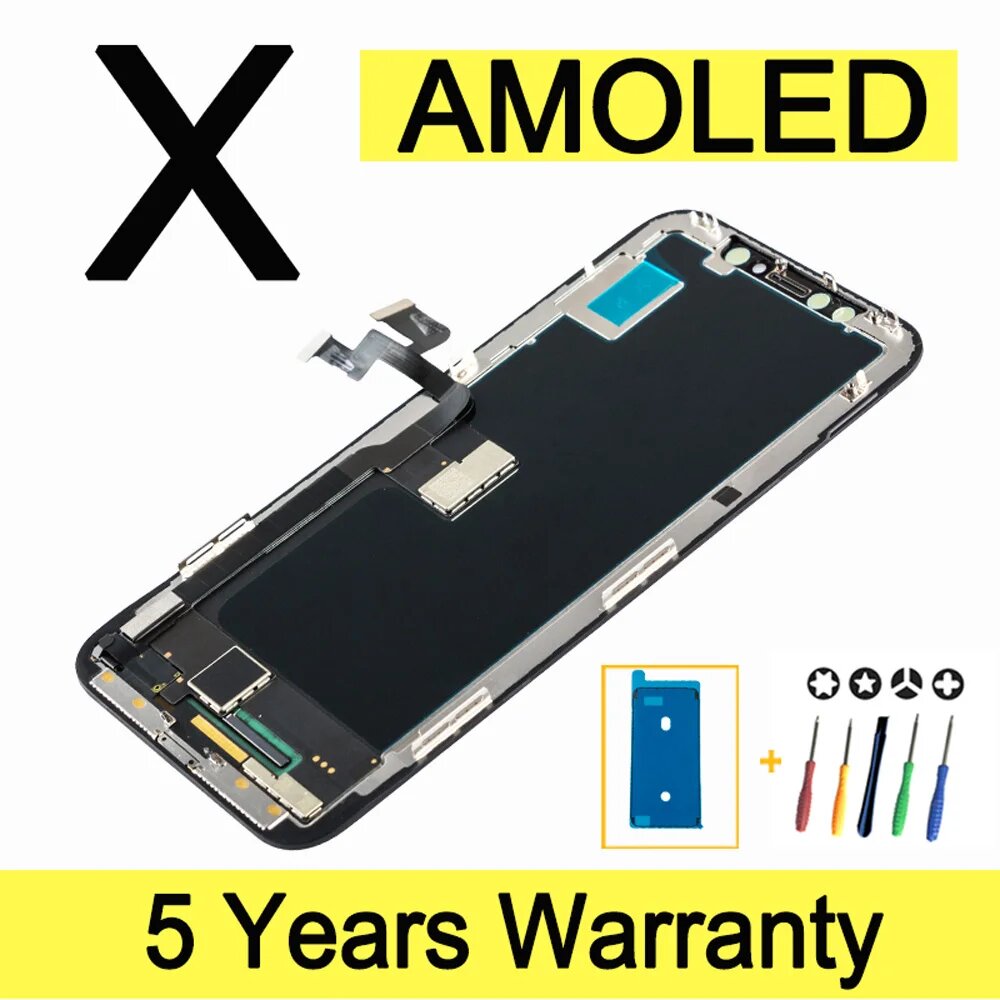 Дисплей для iPhone X X INCELL, экран с тачскрином и инструментами