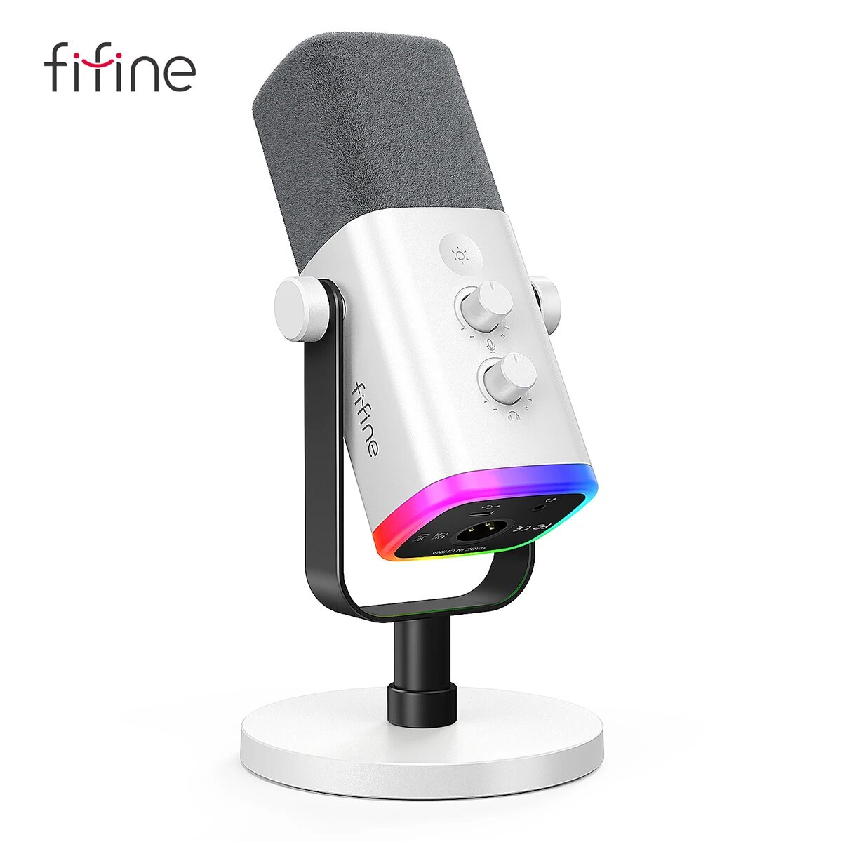 FIFINE AM8W USB/XLR Микрофон Белый
