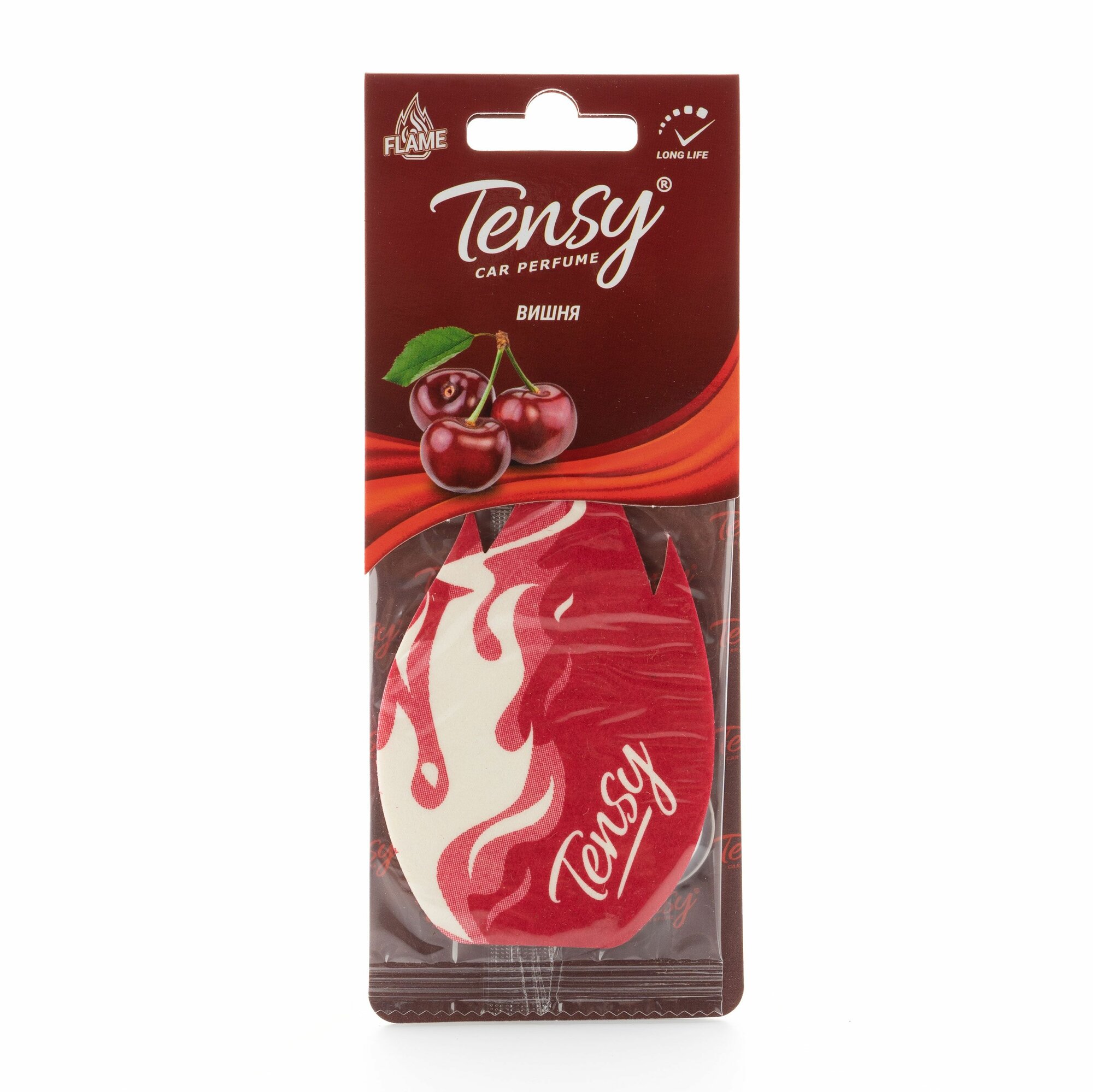 Ароматизатор подвес картон (Tensy) Flame Вишня