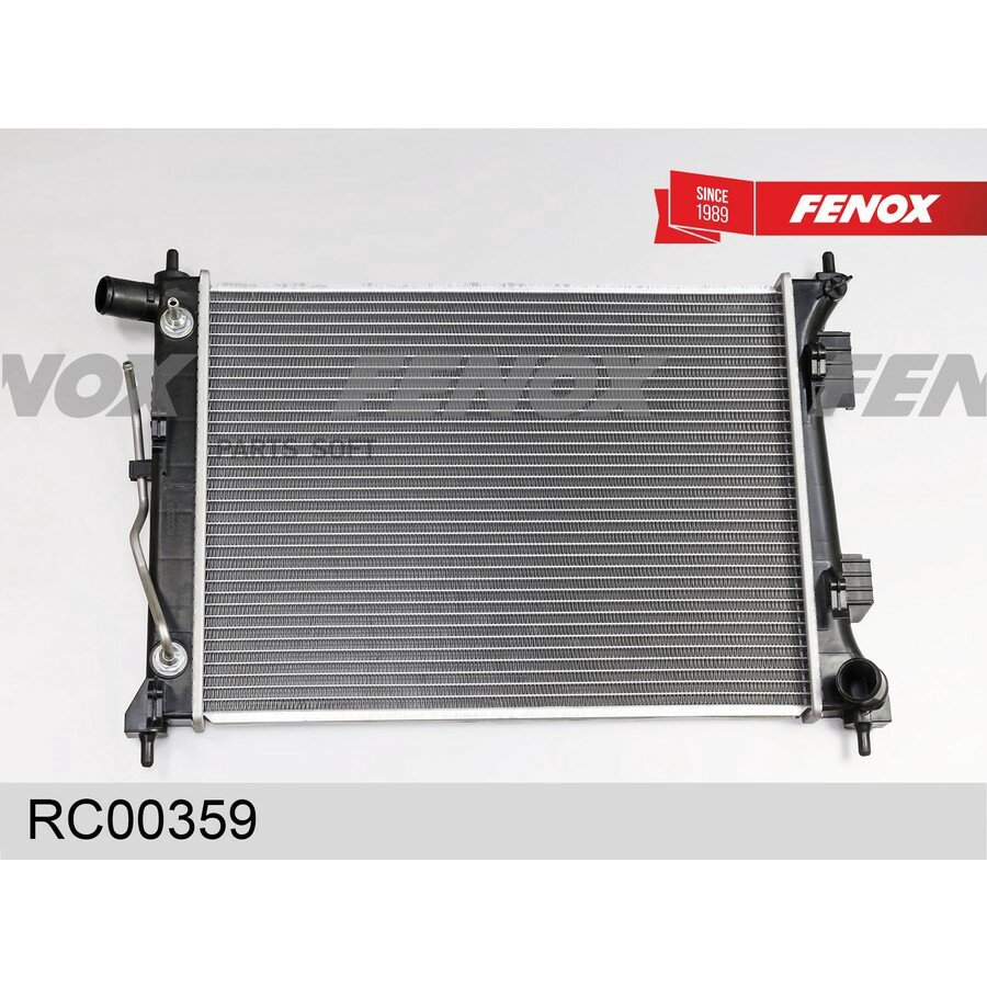 FENOX RC00359 радиатор системы охлаждения ! AКПП\ Hyundai Solaris, KIA Rio 1.4i-1.6 10>