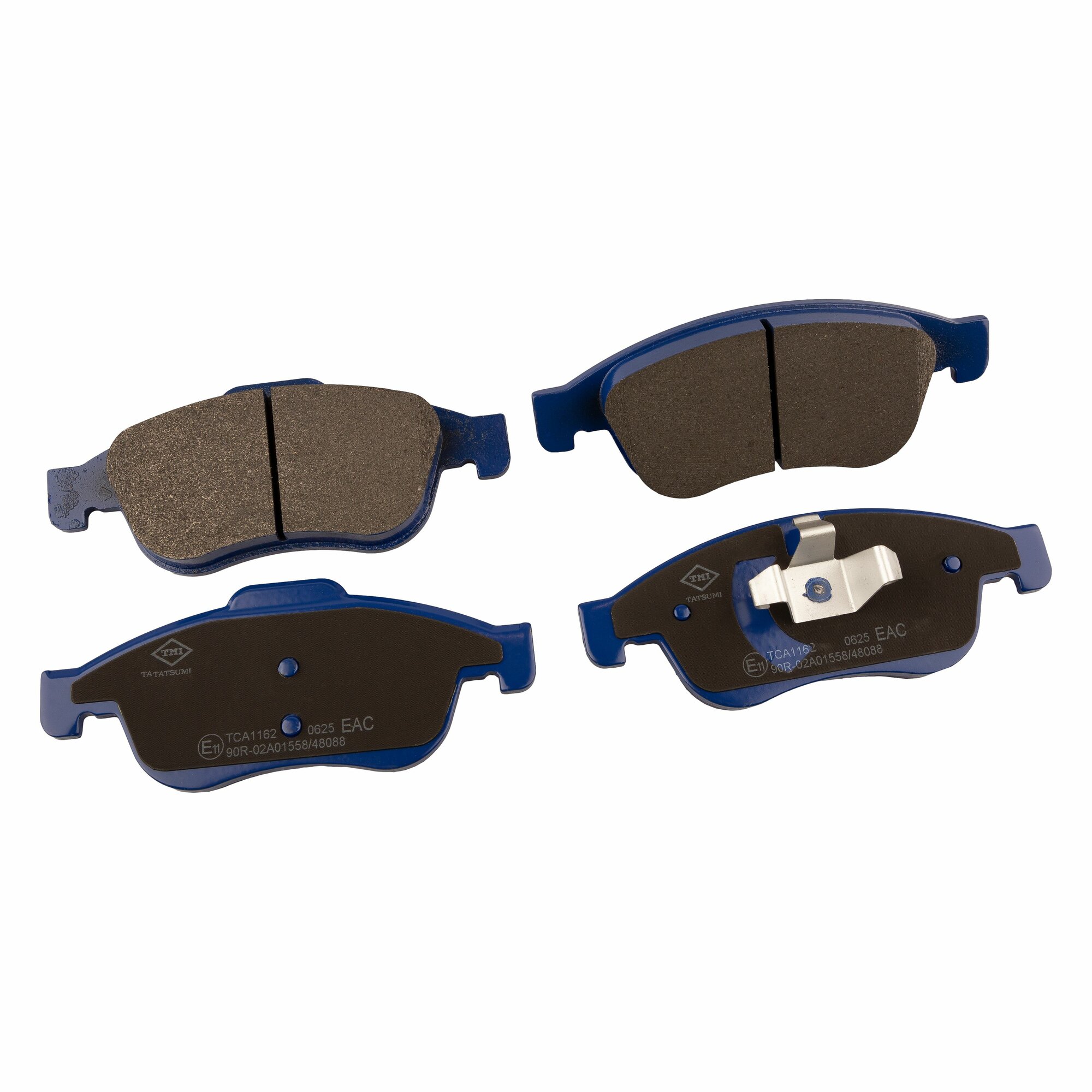 Колодки тормозные дисковые пер. RENAULT Fluence/Grand Scenic/Megane/Scenic 10, RENAULT Duster 10, (TATSUMI)