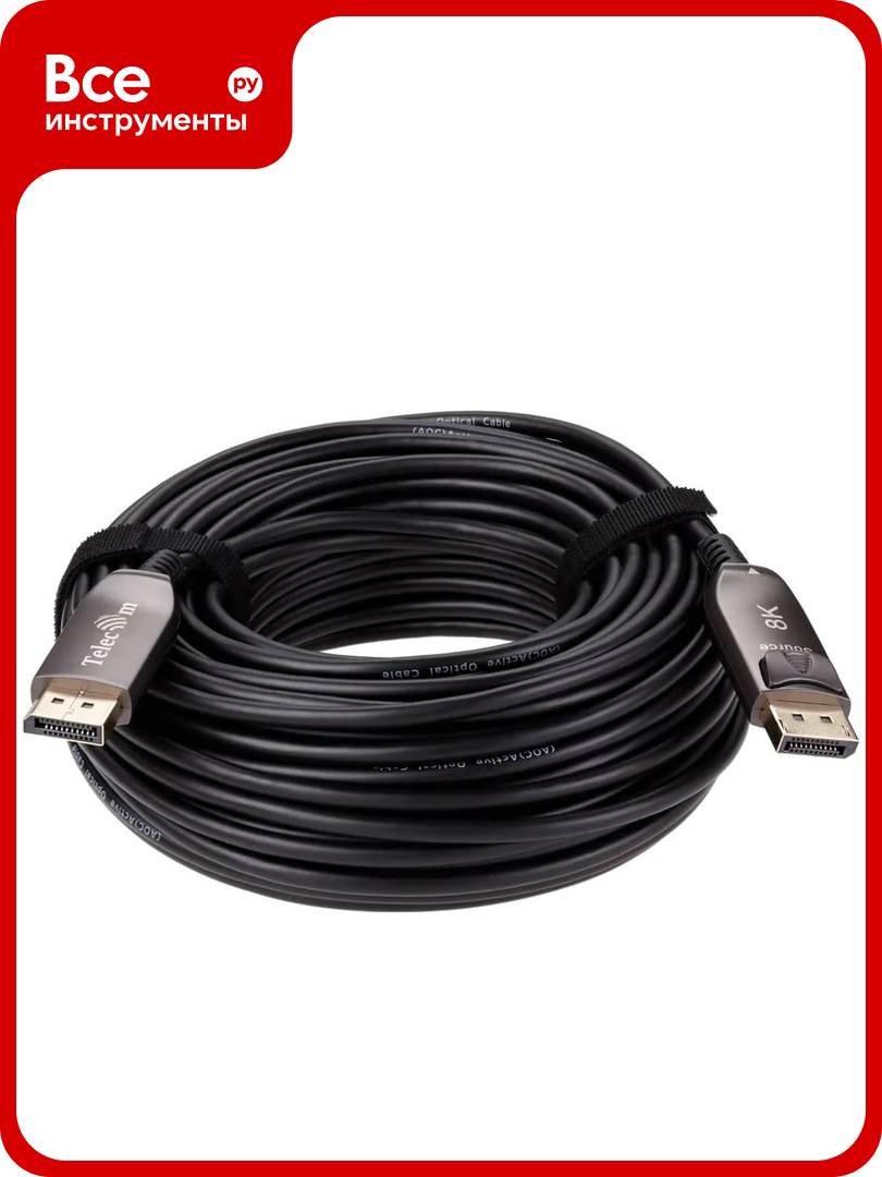 Активный оптический кабель displayport 1.4 Telecom 8k 60hz 30m TCG2130-30M