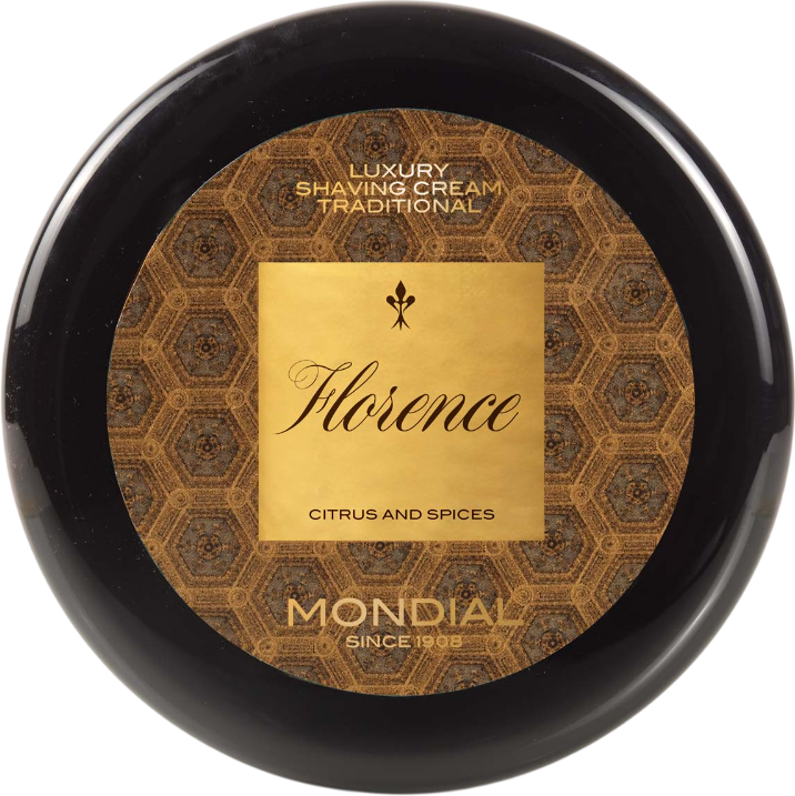 MONDIAL Крем для бритья "Флоренция", пластиковая чаша Florence Luxury Shaving Cream Traditional Plastic 100 шт.