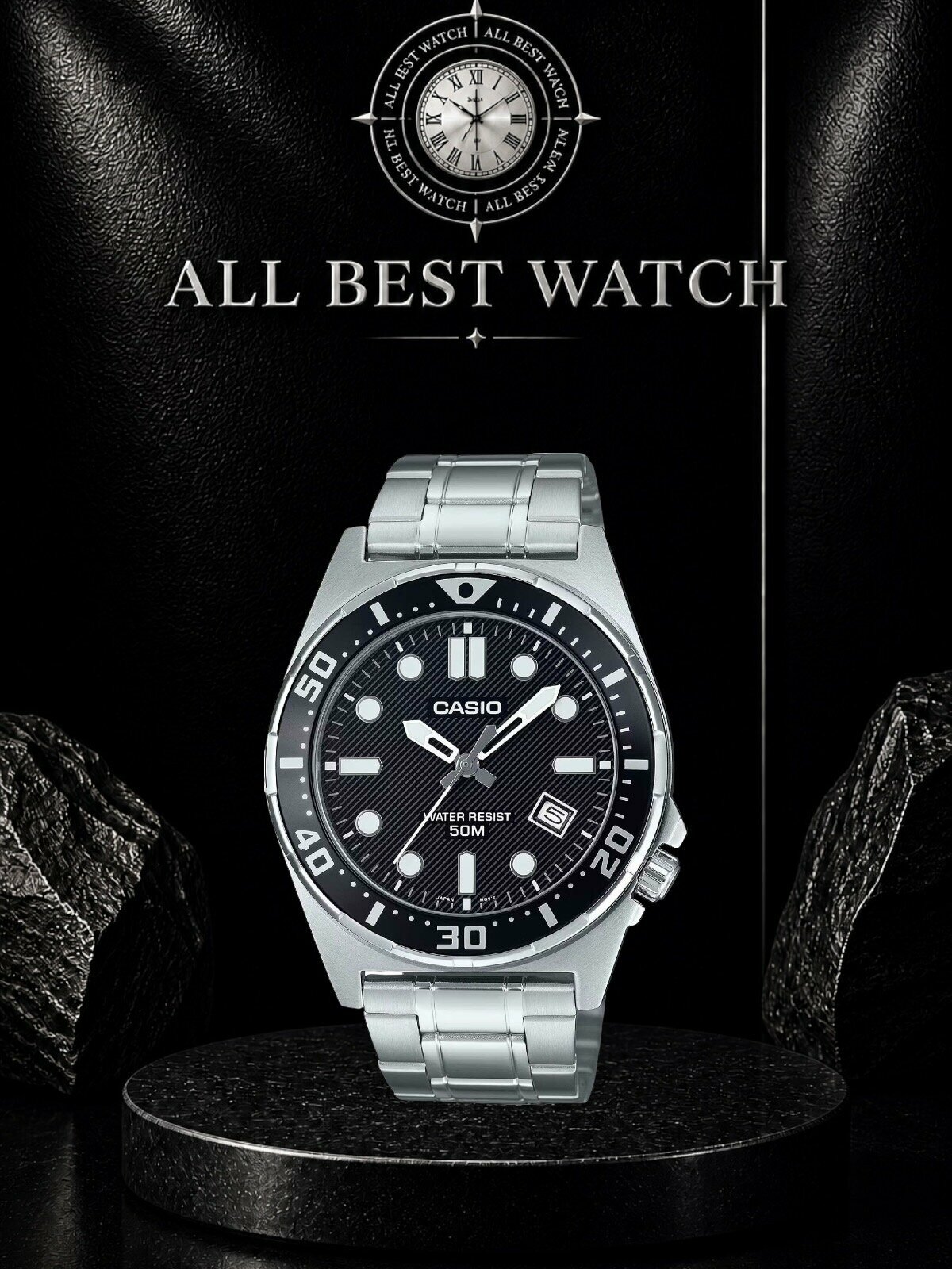 Наручные часы CASIO Collection, серебристый
