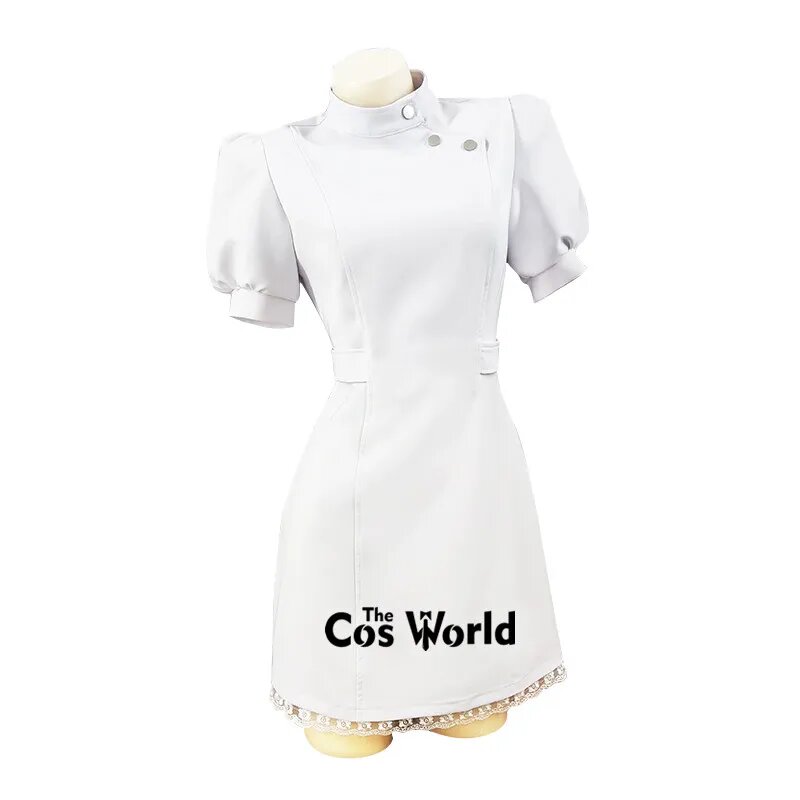 Китагава Марин, костюм медсестры для косплея Белый, XXL, White