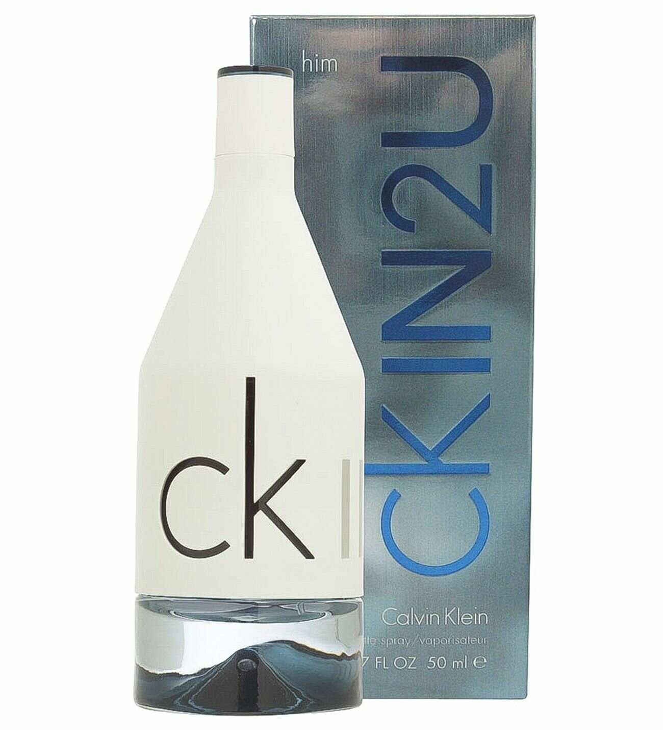 CALVIN KLEIN IN2U мужская туалетная вода 50ml / Кельвин кляйн ин ту ю мужские духи