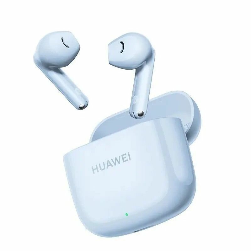 HUAWEI Наушники беспроводные с микрофоном Huawei FreeBuds SE 2, Bluetooth, голубой