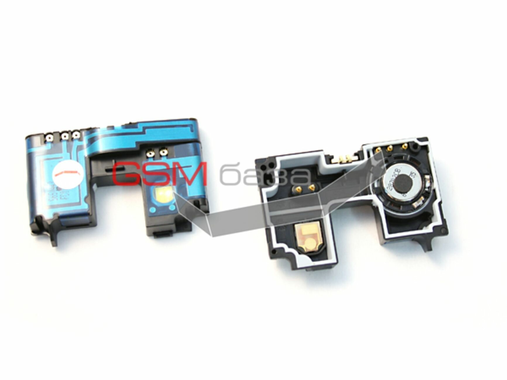 Nokia N80 - Антенна внутренняя в сборе с полифоническим динамиком (buzzer), ориг.