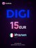 Пополнение баланса DIGI Италия 15 евро (EUR) | мобильная связь, prepaid | Цифров...