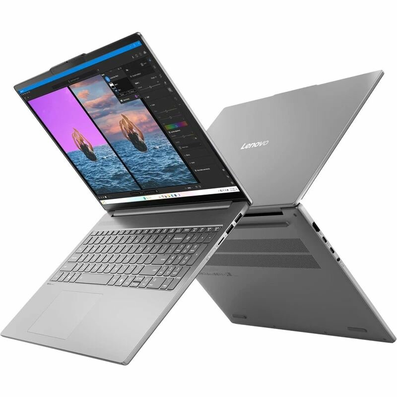 Ноутбук Lenovo IdeaPad Slim 5 16AHP10 16" OLED, Ryzen 7 8845HS, 16Гб DDR5, 512Гб, AMD Radeon, Без ОС, серый (83HW000CRK)