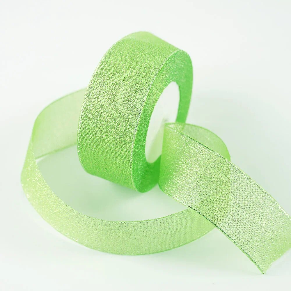 Лента органза 4 см мerylover 22 м 159 Emerald Green