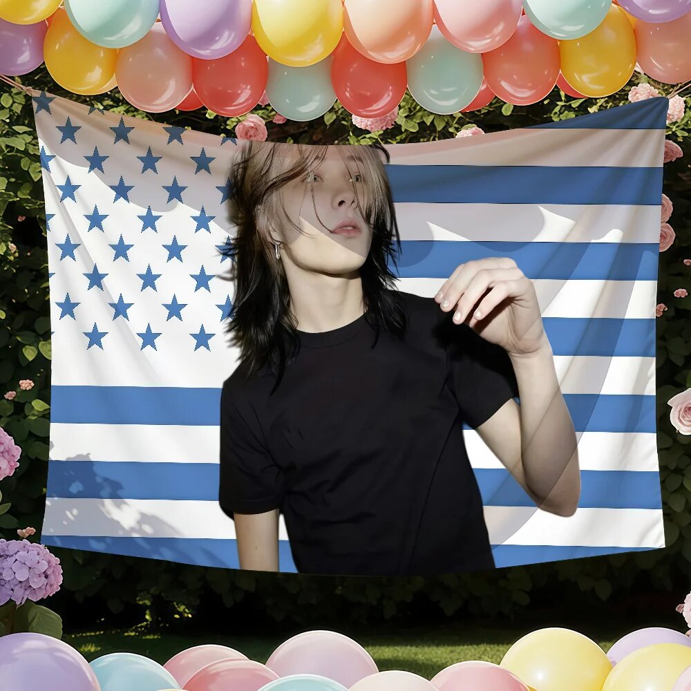 Флаг США 90x150см, цвет 4