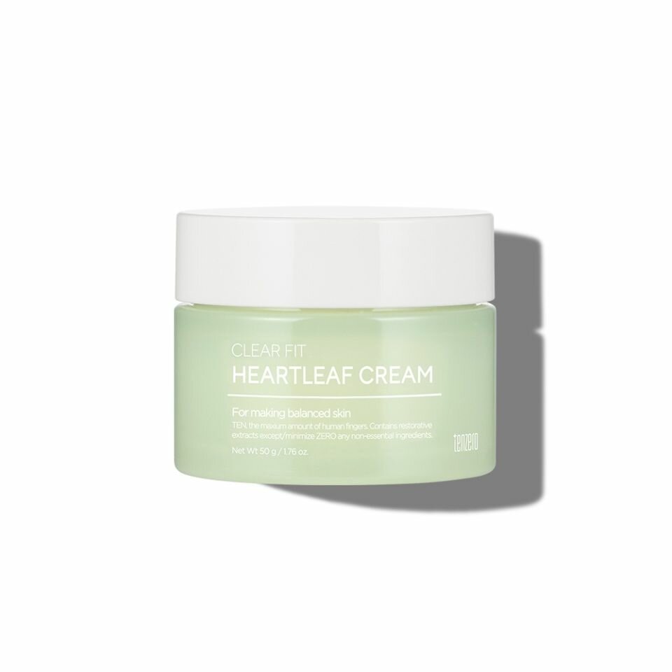 Tenzero Балансирующий крем Clear Fit Heartleaf Cream, 50 мл