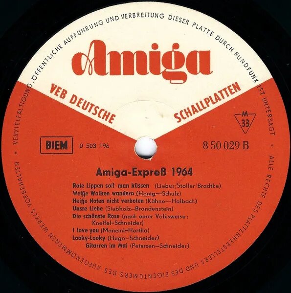 Various - Amiga-Express 1964 EX- — фото 1