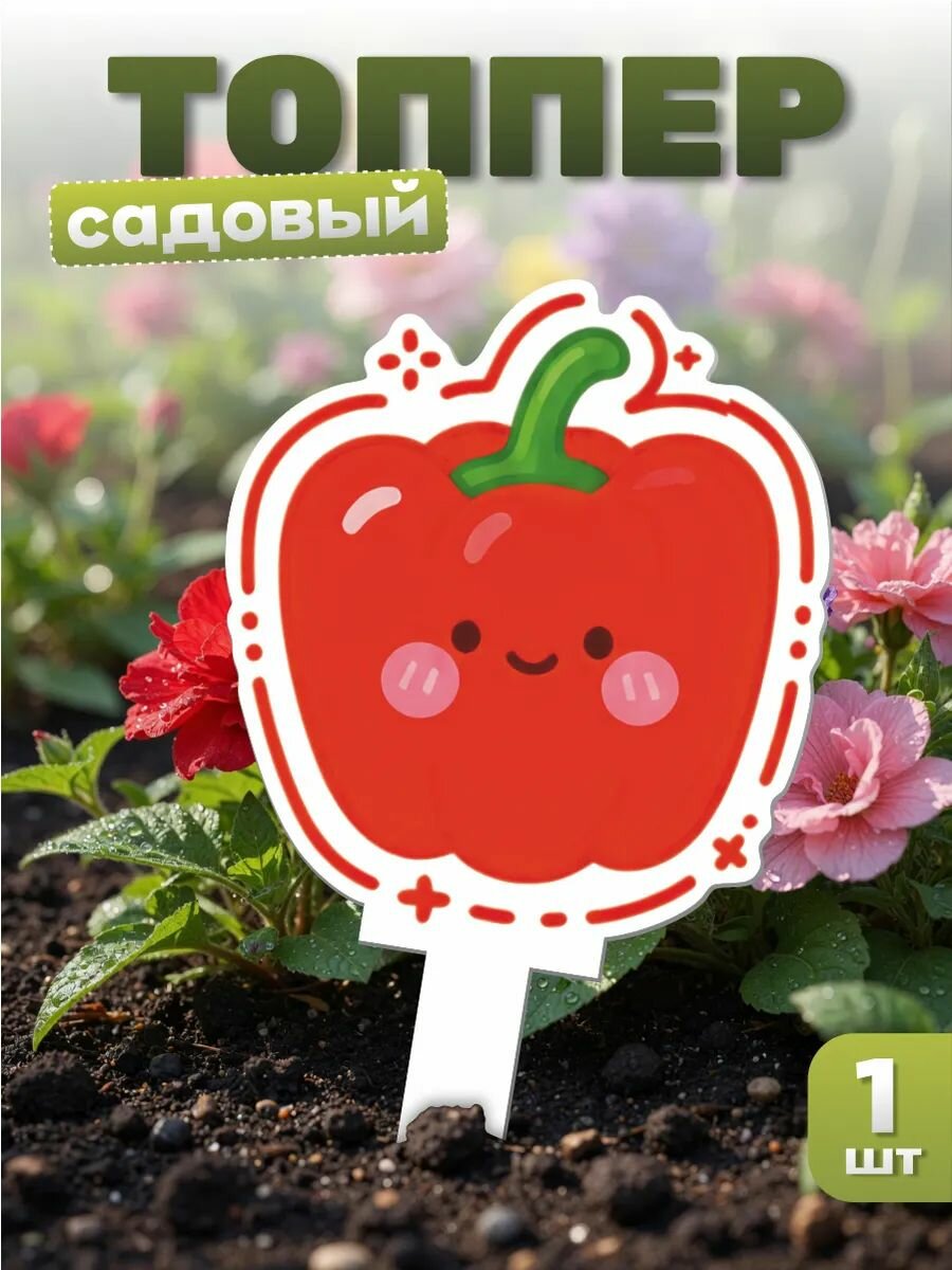 Садовые фигурки для дачи овощи Перец