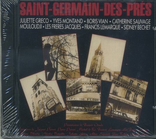 Saint-Germain-Des-Pres (Compilation, France, PolyGram, 834 182-2, 1988, импортн. компакт-диск) CD