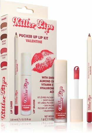 Бальзам для губ Killer Lips Pucker Up Lip Kit, brown sugar