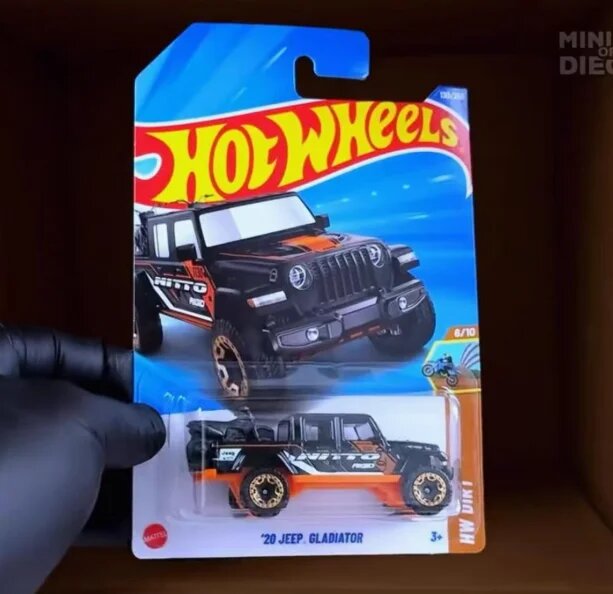 HOT WHEELS 1:64 Jeep Gladiator Красный, 2020-157 — фото 1