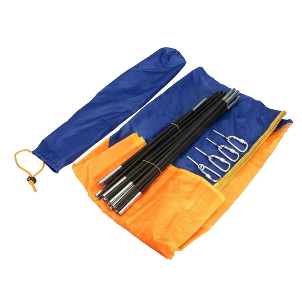 Надувная лодка, каяк, навес от солнца, тент, укрытие на 3 человека, 192x152 см