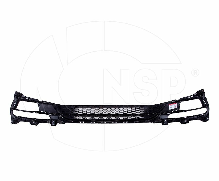 Решетка бампера переднего KIA Rio III (15-17), NSP NSP02865614Y700