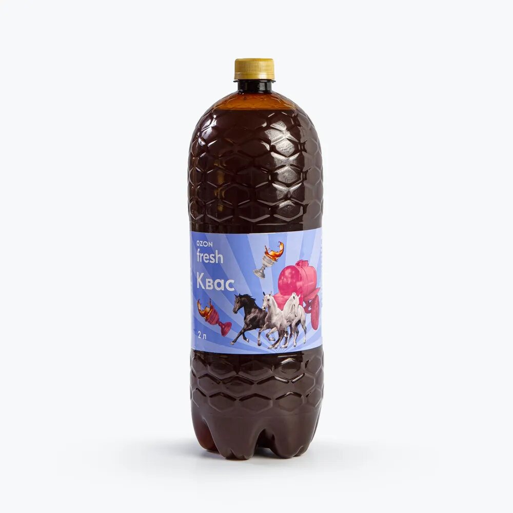 Квас Живой Традиционный 2 л, Ozon fresh
