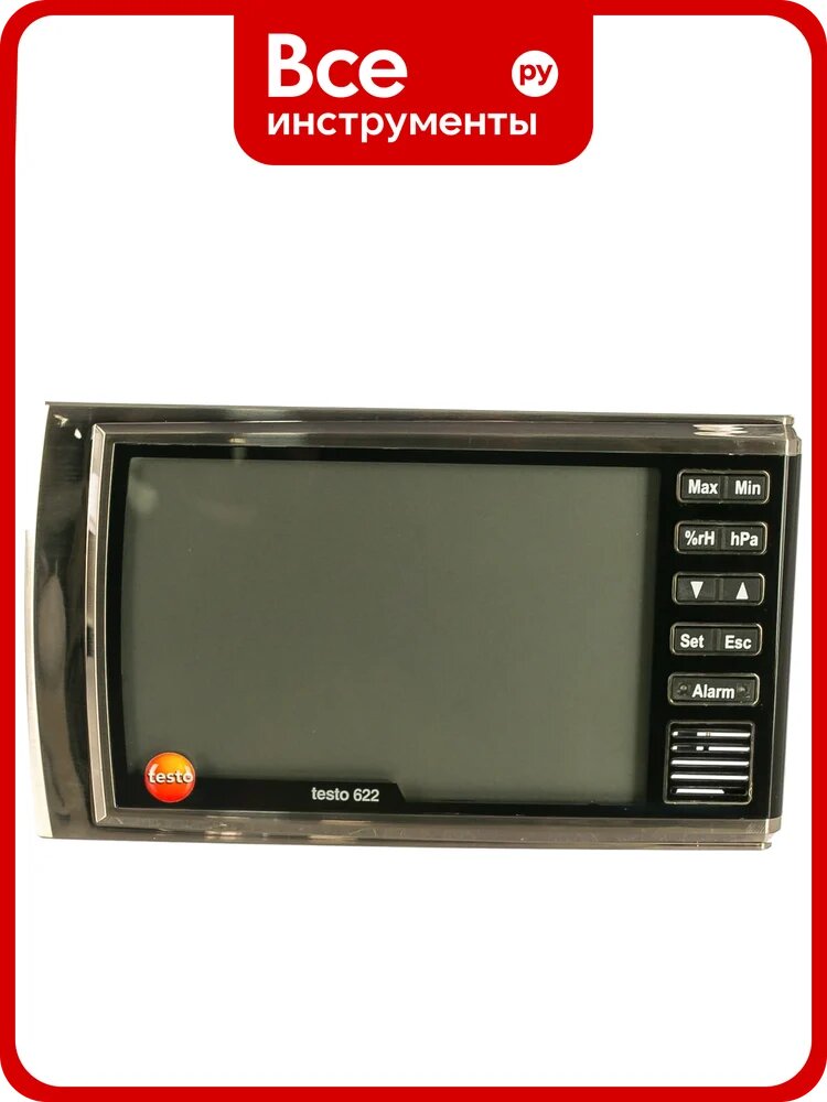 Термогигрометр с функцией измерения давления Testo 622 00000001845 0560 6220 для измерения уровня