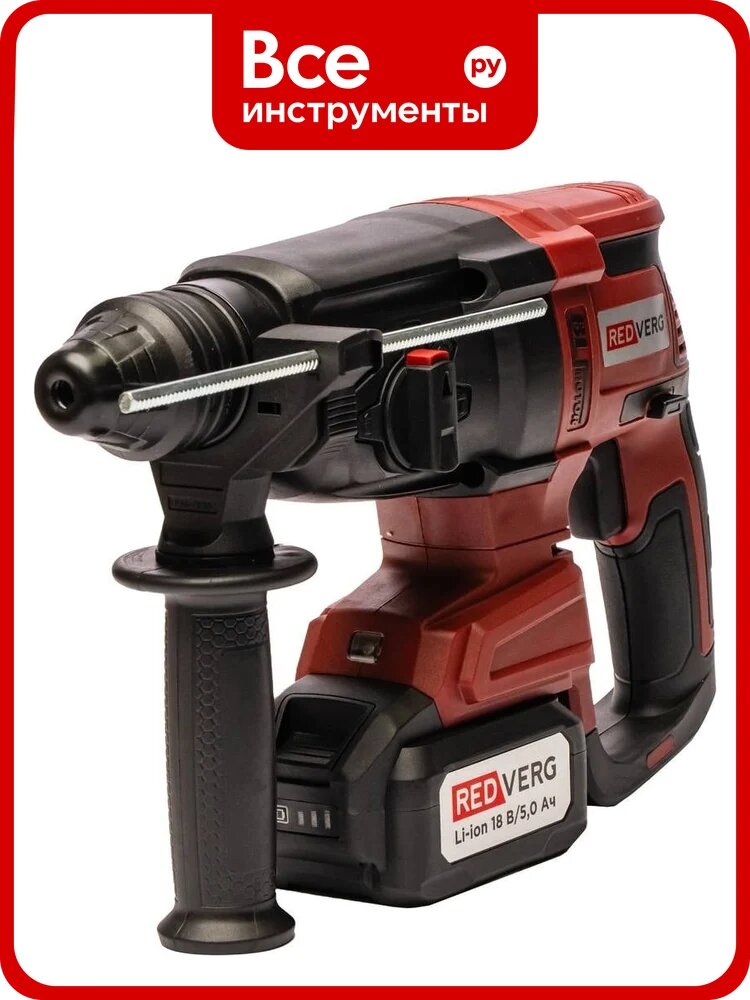 Аккумуляторный бесщеточный перфоратор REDVERG RD-RH18-24BLK/U 00006686440