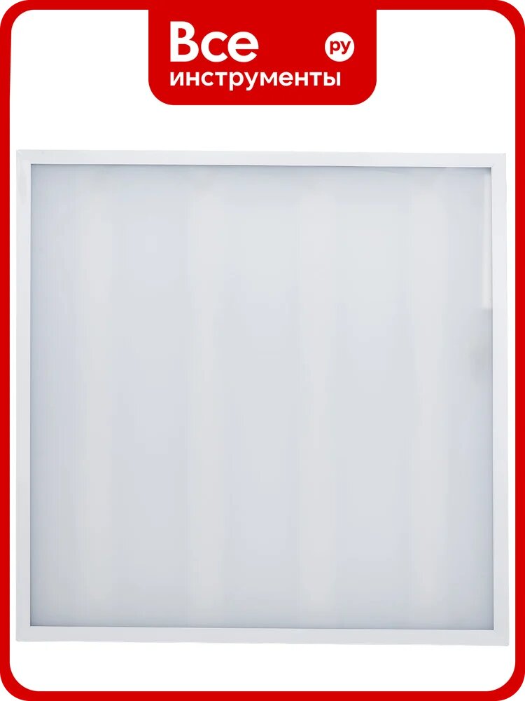 LED панель IEK ДВО 6560-O, 36вт, 6500К, 595х595х20, опал LDVO3-6560-36-6500-U-K01