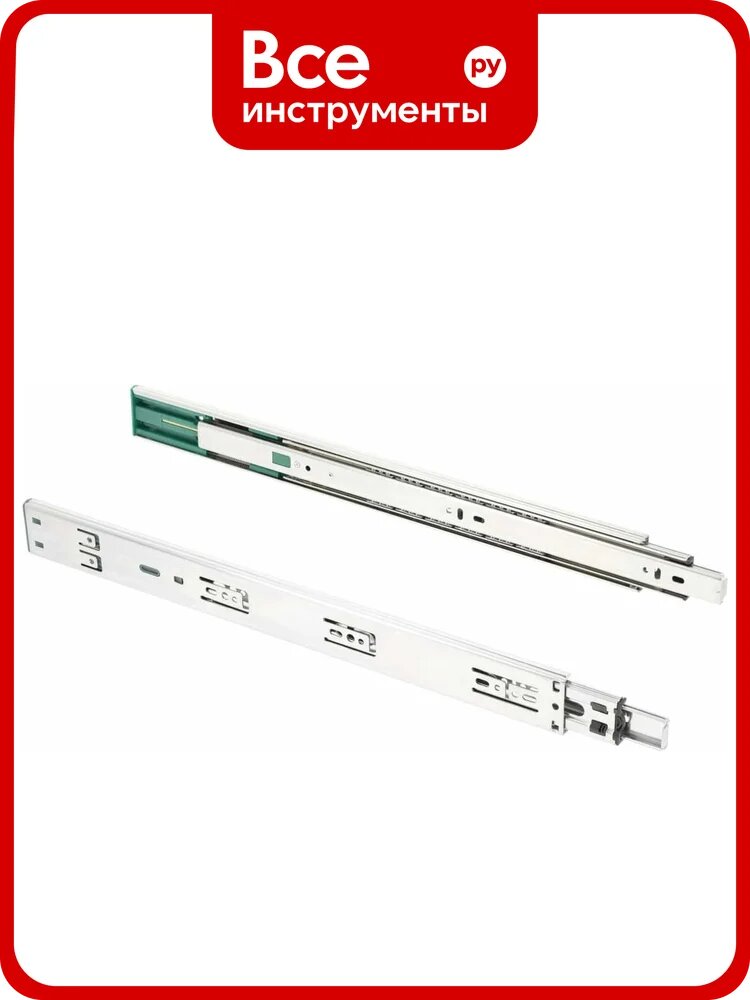 Шариковые направляющие GTV Versalite PLUS+ с доводчиком PK-L-H45-250-B, Толщина металла направляющих