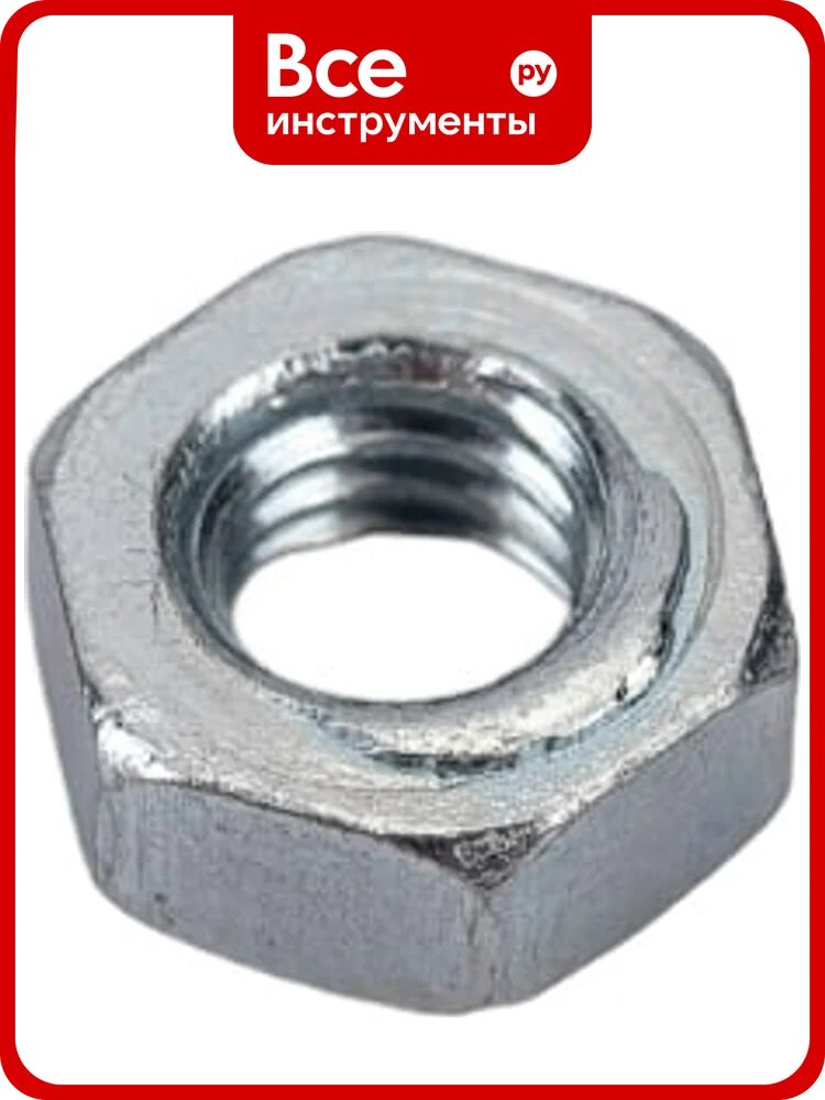 Шестигранная гайка Метизный двор M4 DIN 934, 200 шт. 4607159067449
