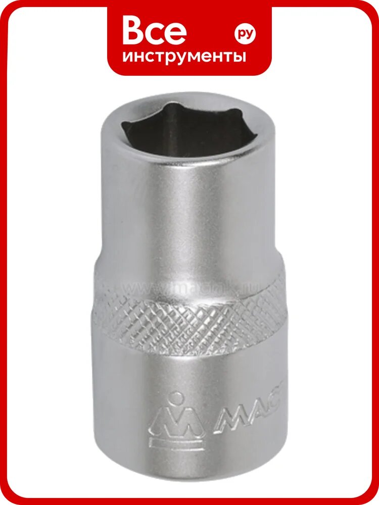 Головка торцевая шестигранная (22 мм; 1/2") Мастак 000-40022