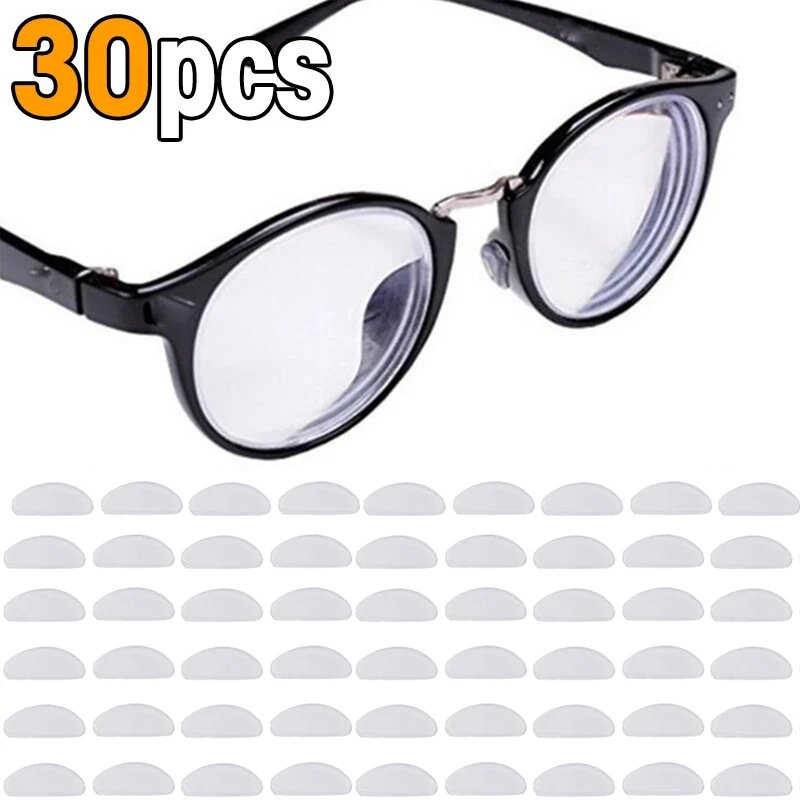 Силиконовые носоупоры для очков 10-30 шт 30PCS White
