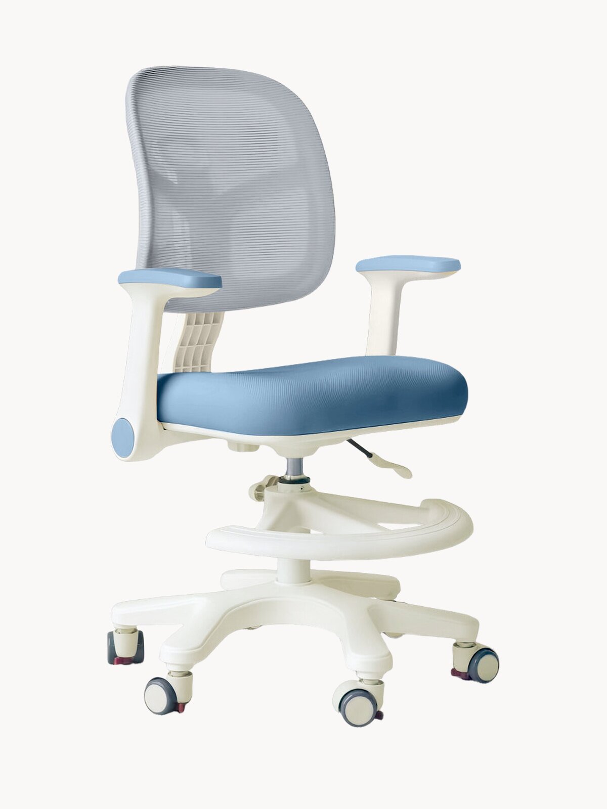 Растущее компьютерное детское кресло Ergokids Bambi Air Y-309 темно-синее